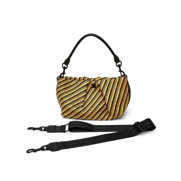 THINK ROYLN | Bags | New Think Royln Savannah Bag In Dune Raffia Stripe ...